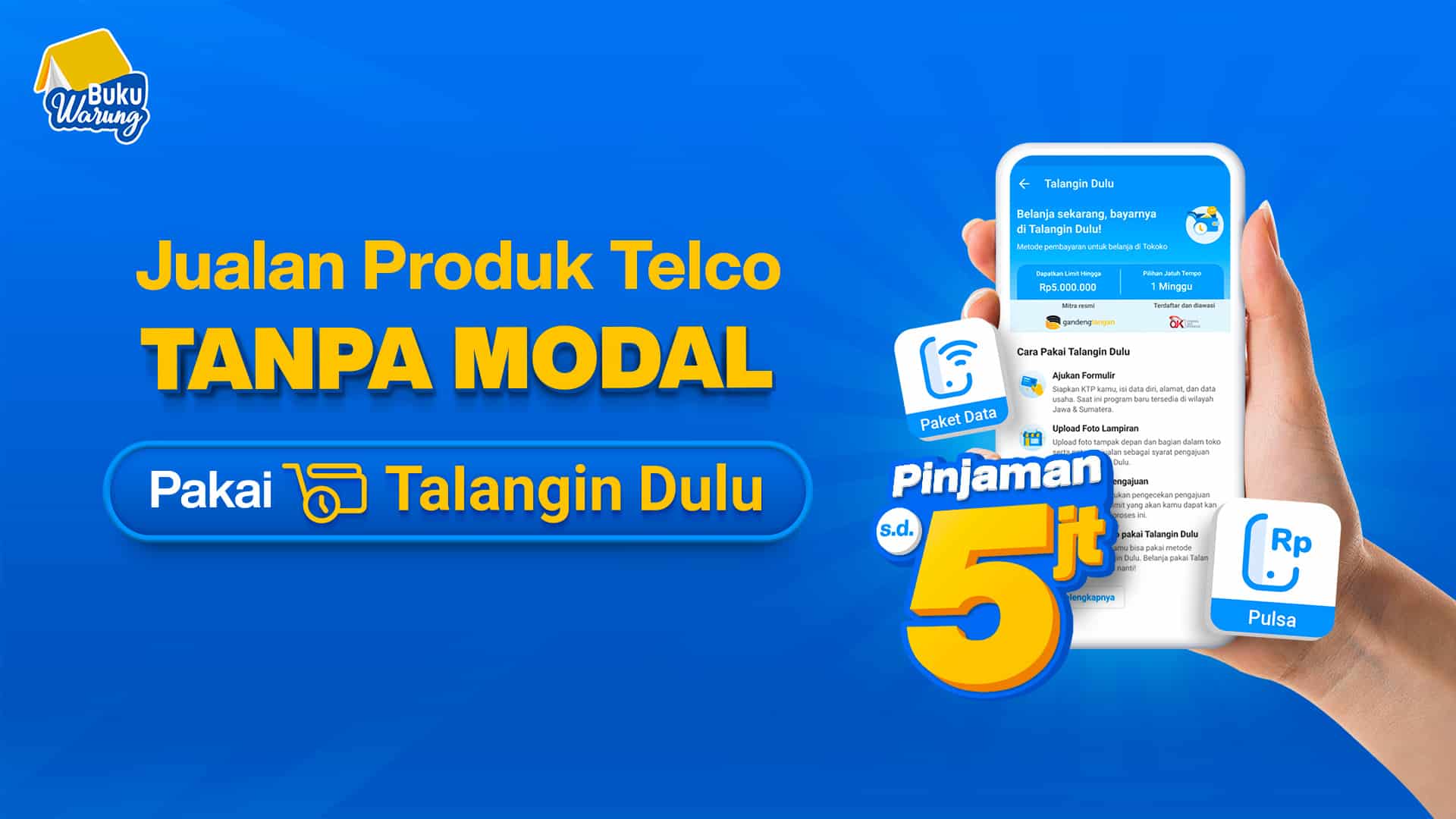 Daftar Talangin Dulu untuk Produk Telco